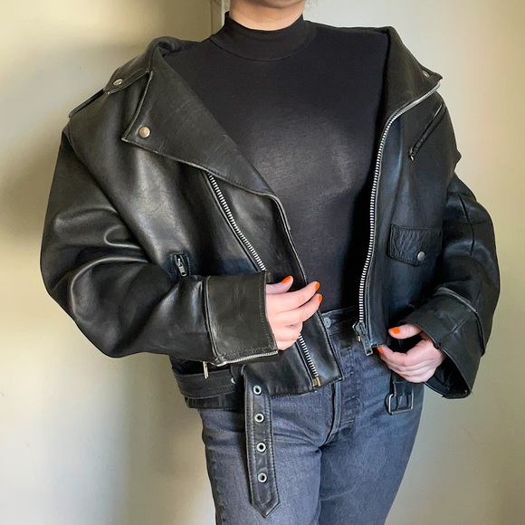 Jackets & Coats | Vintage Mac Keen Leather Moto Jacket | Poshmark
